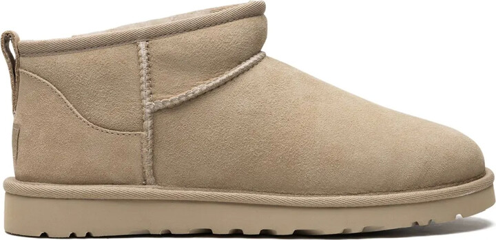 UGG Classic Ultra Mini suede boots - ShopStyle