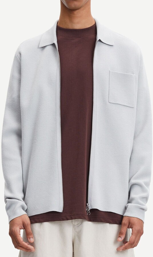 Samsoe & Samsoe Guna X Zip Quiet Gray - ShopStyle