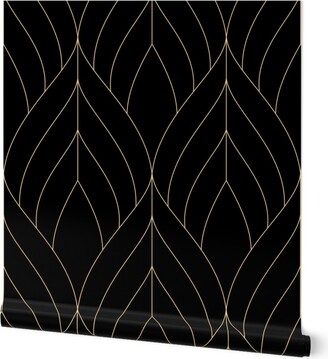 Shutterfly Wallpapers: Art Deco Blossoms Wallpaper, Test Swatch (2' x 1 ...