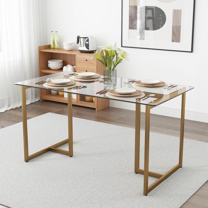 wOod-it Glass Dining Table - ShopStyle