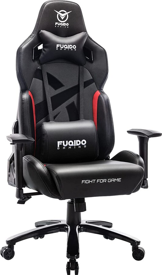 Fuqido Big and Tall Gaming Chair 350lbs-Racing Computer Gamer Chair ...