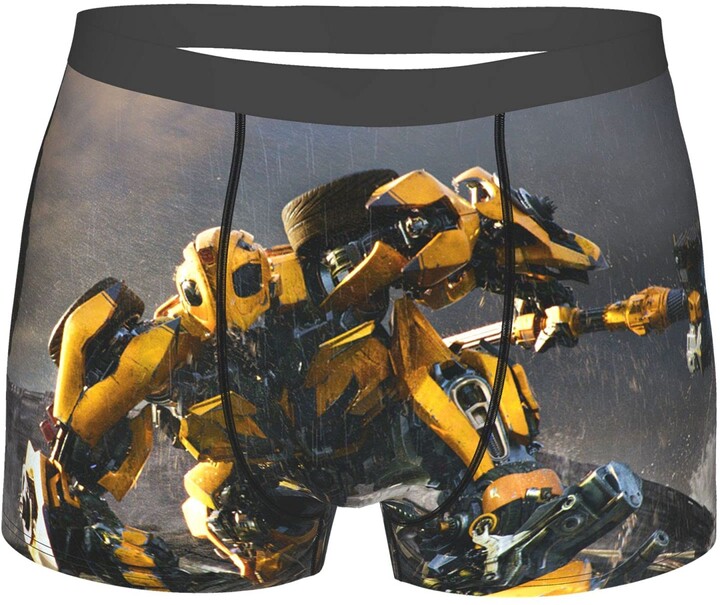 Zhengjianwei Transformers Optimus Prime Bumblebee Movies Men'S Boxer ...