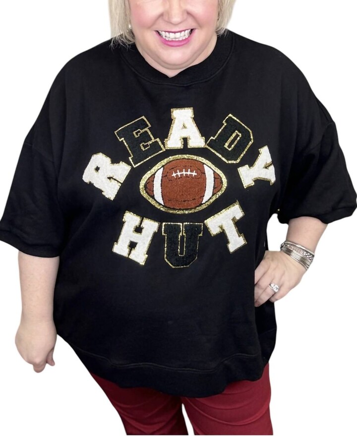 Oddi Ready, Set, Hut Curvy Top In Black - ShopStyle