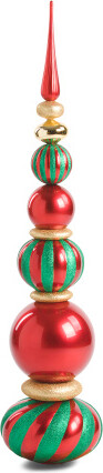 TJMAXX 54In Finial Tower With Glitter - ShopStyle Winter Decor