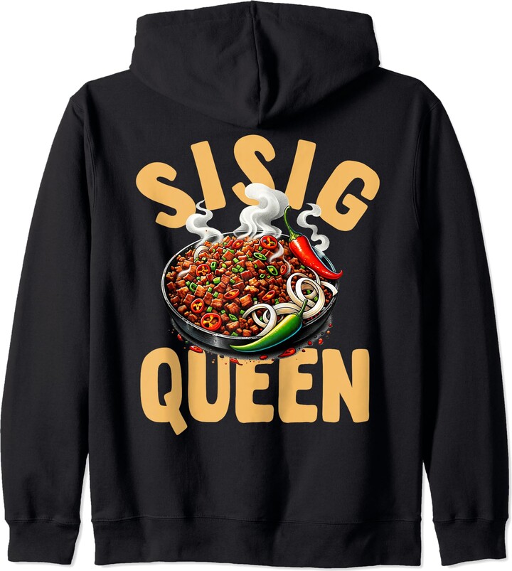 Filipino Pork Sisig Recipe Design Funny Sisig Queen Philippines Dish ...