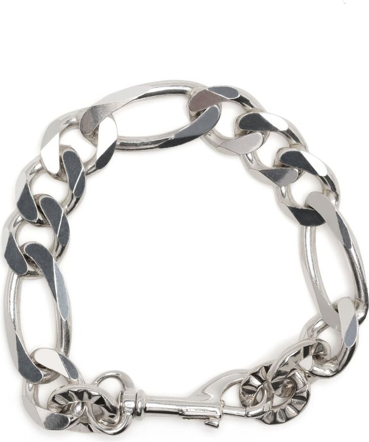 Martine Ali Seashell Link Buffalo chain bracelet - ShopStyle