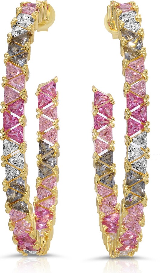 Native Gem Women's Mare Hoop Earrings - ShopStyle