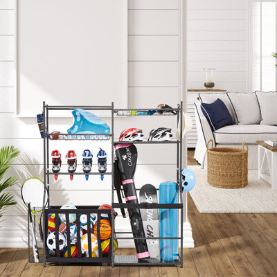 VEVOR Steel Freestanding Adjustable Multi-Use Sports Rack - ShopStyle ...