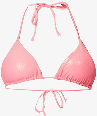 IT'S Now Cool IT' Now Cool Womens Candy Luxe Metallic Triangle Bikini ...