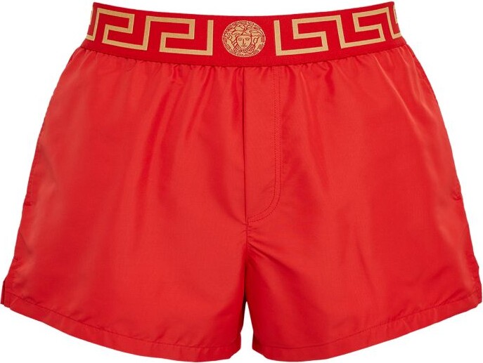 Versace Greca Swim Shorts - ShopStyle