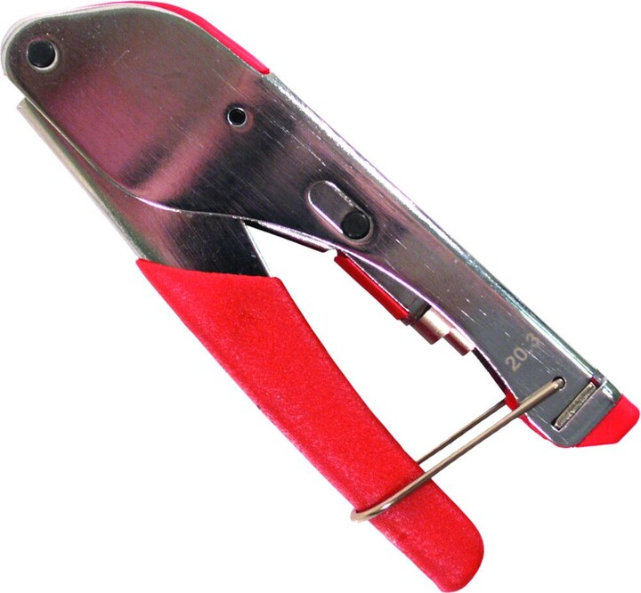 Loops F Connector Crimping Tool Coaxial Compression Crimper RG59 RG6 ...