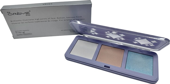 The Creme Shop Halo, Lovely Palette Powder Highlighter Palette Omega 0. ...
