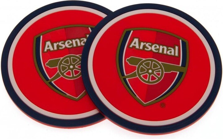 Arsenal FC Coaster Set Pack of 2 - ShopStyle