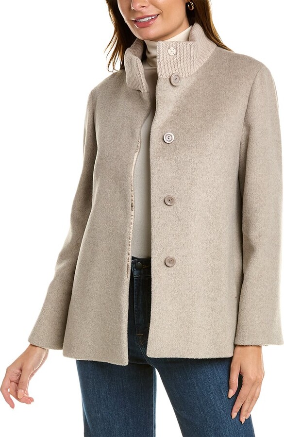 Cinzia Rocca Icons Wool-Blend Coat - ShopStyle