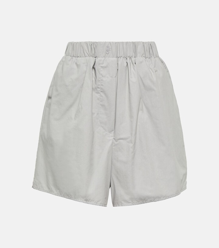The Frankie Shop Lui cotton shorts - ShopStyle