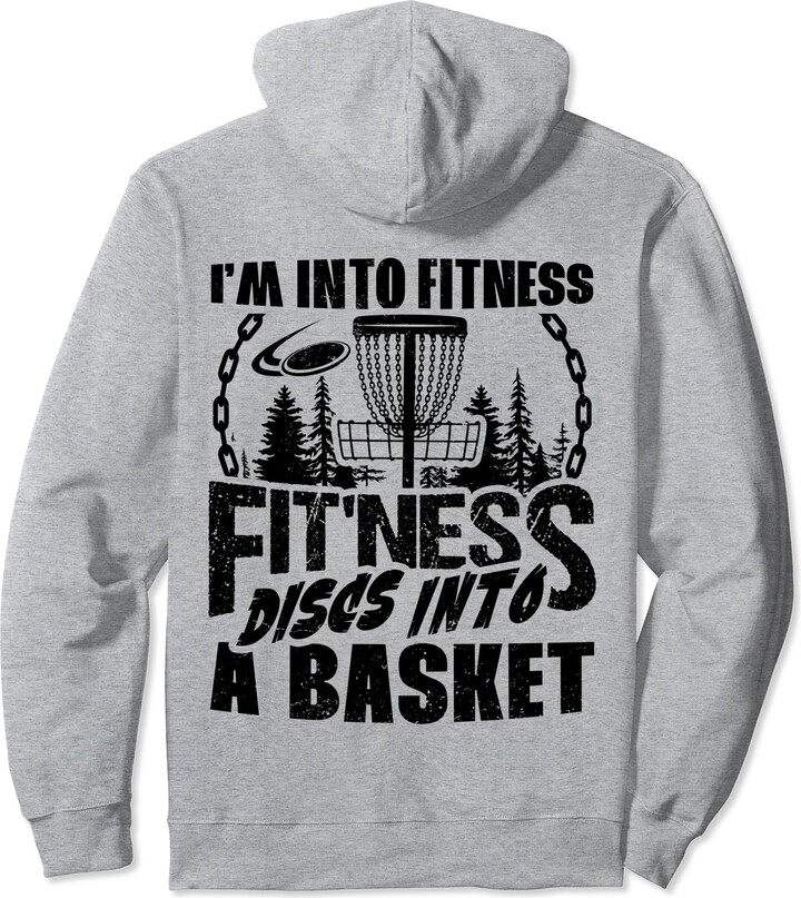 Ncles Apparel Disc Golf Player Sport Funny I'm Into Fitness Discs Into ...