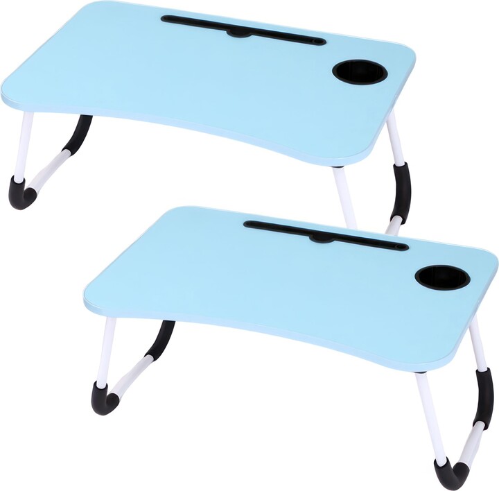 ICE ARMOR 2-Pack Large Lap Desk for Bed & Sofa with Cup Holder ...