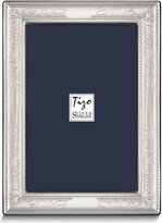 Curata Sterling Silver Tarnish Resistant Floral Border 8x10 Photo Frame ...