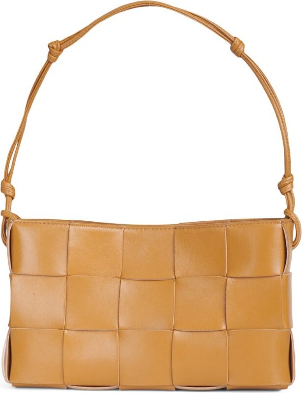 Bottega Veneta Leather Baguette Pochette Shoulder Bag - ShopStyle