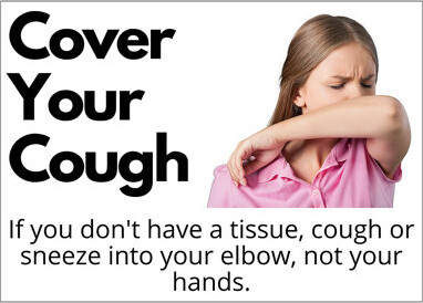 Trinx DIY Craft Cover Your Cough Peel and Stick Wall Decal - ShopStyle ...