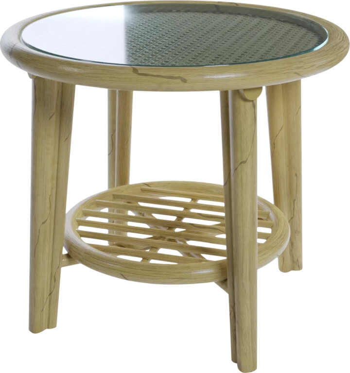 Daro Dingley Rattan Effect Round Side Table - ShopStyle
