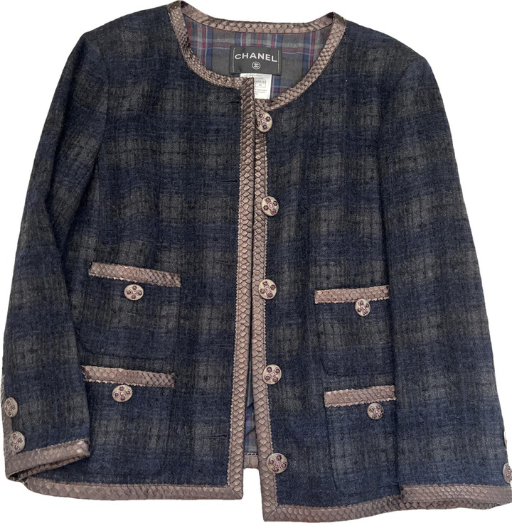 Chanel La Petite Veste Noire tweed jacket - ShopStyle Vests