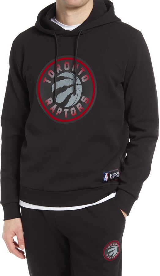HUGO BOSS x NBA Wbounce 2 Toronto Raptors Logo Hooded Sweatshirt ...