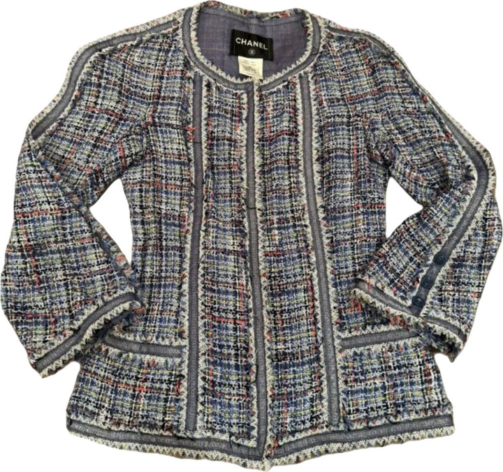 Chanel La Petite Veste Noire tweed jacket - ShopStyle Vests