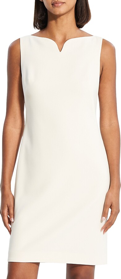 Theory Notched Sheath Dress - ShopStyle