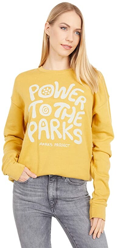 Parks Project Power To The Parks Crew Sweatshirt - ShopStyle