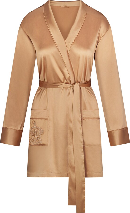 Skims Hotel Shine Robe | Honey - ShopStyle