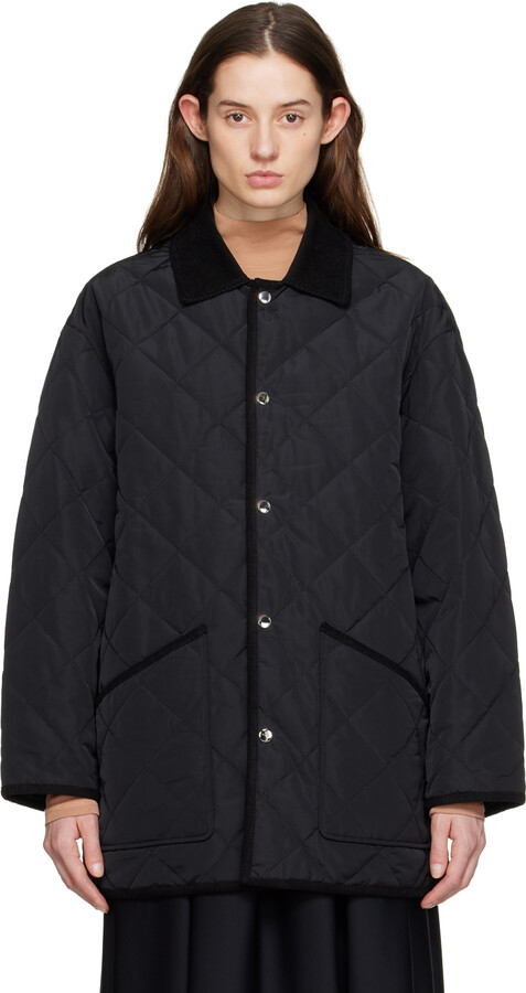 Filippa K Black Quilted Reversible Jacket - ShopStyle