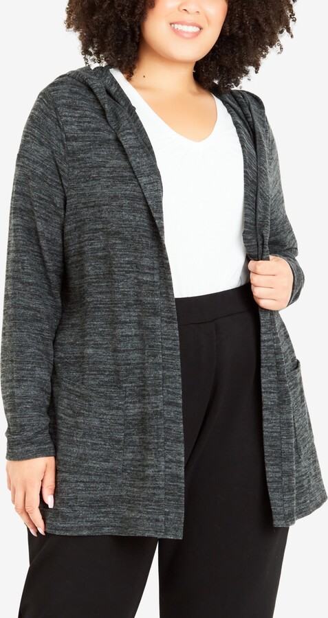 Avenue Plus Size Soft Touch Cardigan - ShopStyle