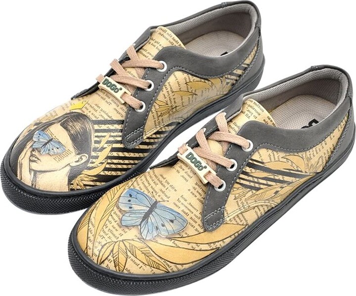 DOGO Butterfly Queen Lifestyle Sneakers (Numeric_7) Multicolor ...