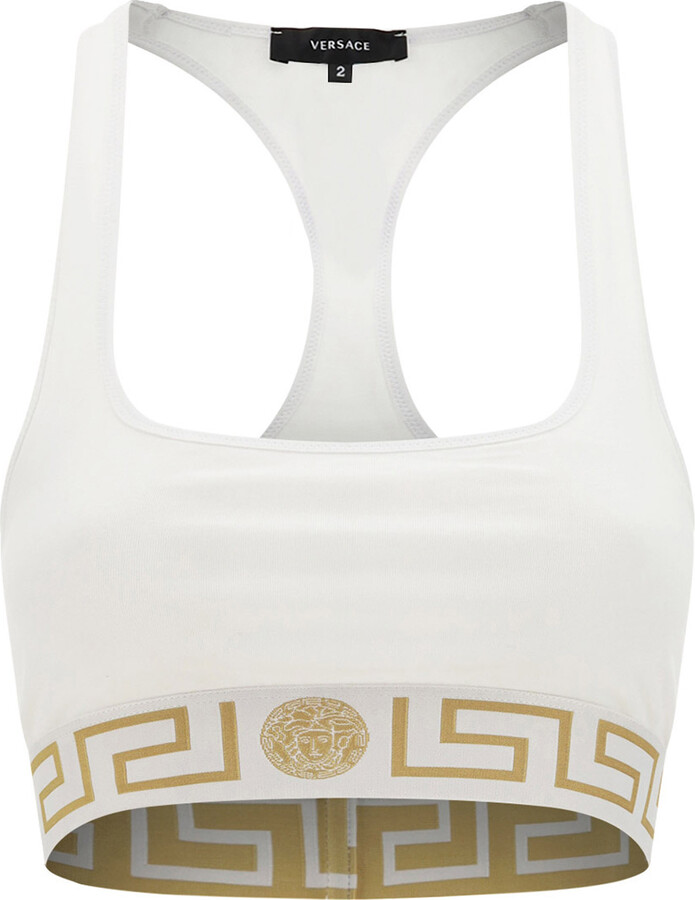 Versace Greca Crop top - ShopStyle