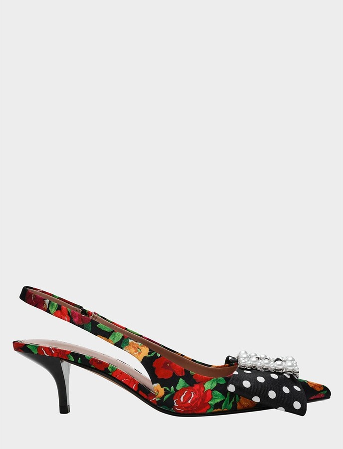Betsey Johnson Birdy Black Rose Multi - ShopStyle Pumps