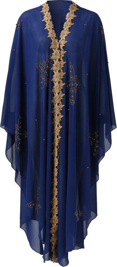 Gefomuofe Women's Muslim Robes One Piece Prayer Dress for Women Abaya ...