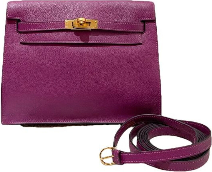 Hermes Kelly Danse leather crossbody bag - ShopStyle