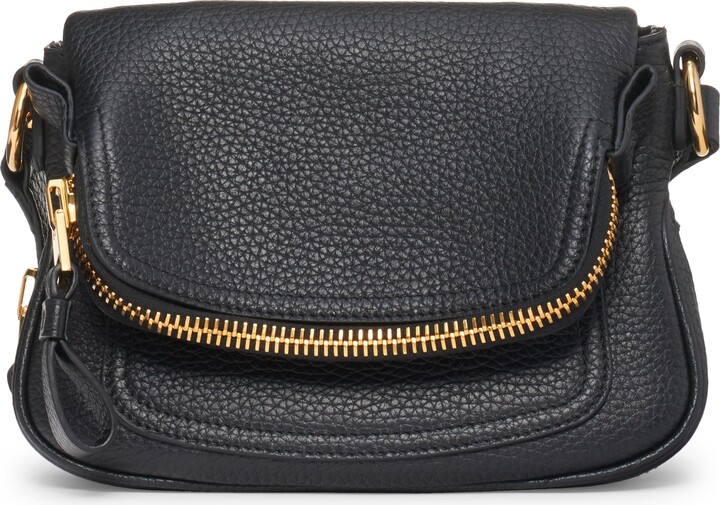Tom Ford Mini Jennifer Grained Leather Crossbody Bag - ShopStyle
