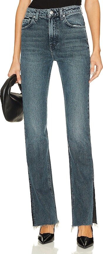 GRLFRND Harlow High Rise Boot W/ Slit Hem - ShopStyle