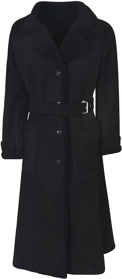 Christian Dior Fur Applique Trench - ShopStyle Coats