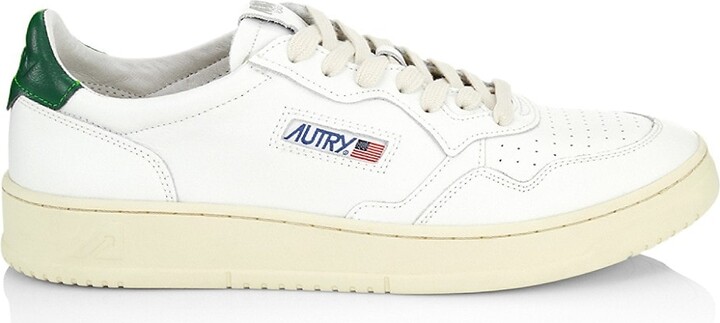 AUTRY 01 Leather Low-Top Sneakers - ShopStyle