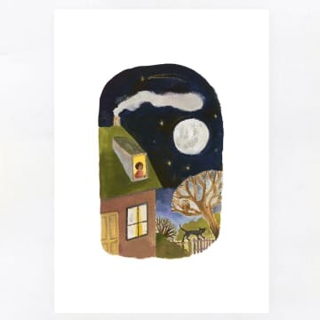 Gemma Koomen Night Gazing A4 Print - ShopStyle Artwork