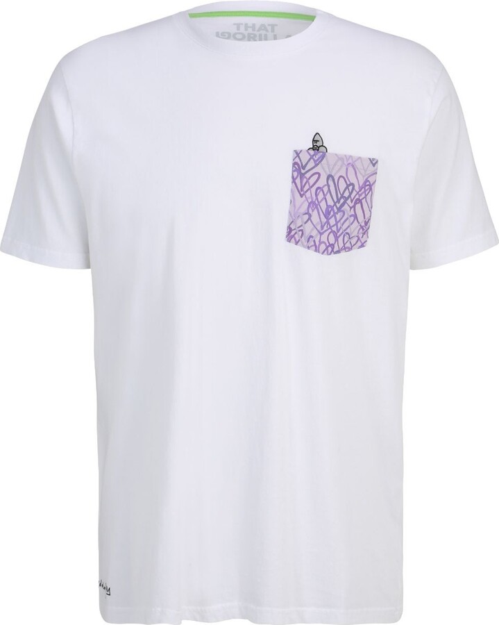 That Gorilla Brand Maji Mens Goldcrown Gorilla Pocket T Two - ShopStyle