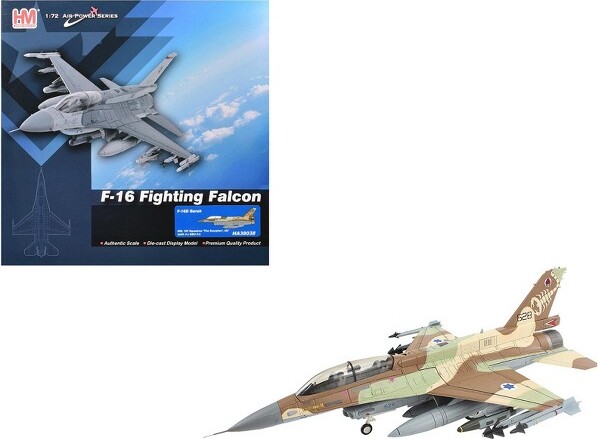 Lockheed F-16D Fighting Falcon Fighter Aircraft "The Scorpion" Israeli ...