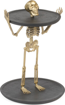 TJMAXX 2 Tiered Skeleton Serving Stand - ShopStyle