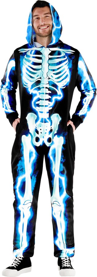 Morph Electric Skeleton Costume Men - Mens Skeleton Costume Adult ...