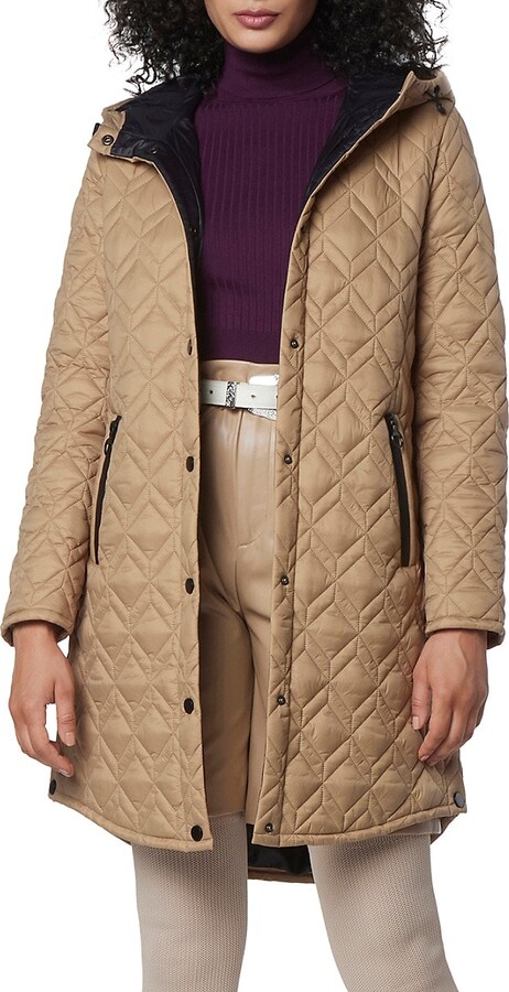 Andrew Marc Rialto Quilted Straight Fit Jacket - ShopStyle Down ...