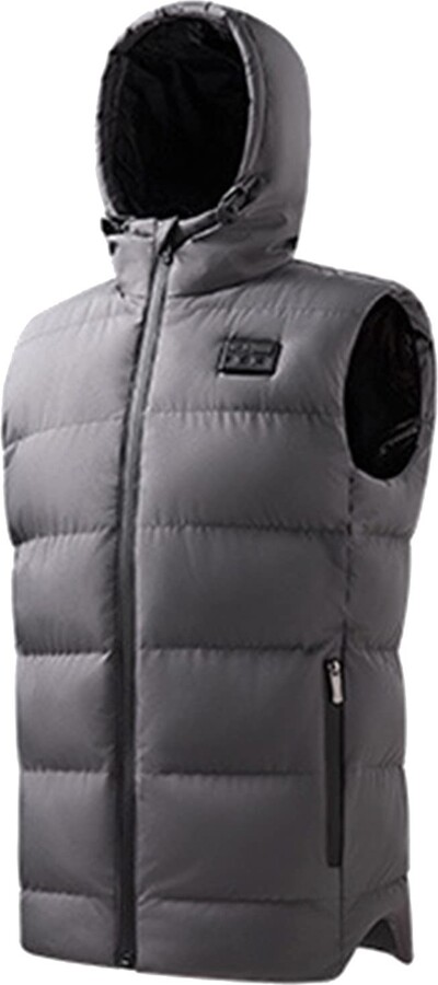 Fossean Mens Heated Gilet With Power Pack Included Mens Work Jackets ...