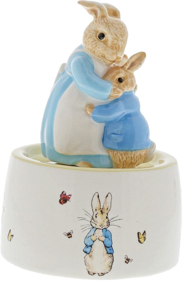 Peter Rabbit Mrs Rabbit & Ceramic Musical Box - ShopStyle Decor